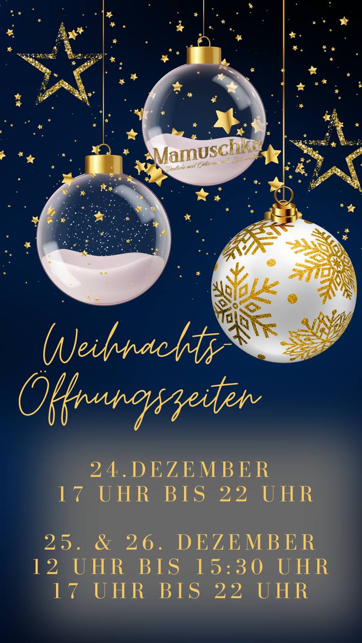 AKTUELLES | Restaurant Mamuschka